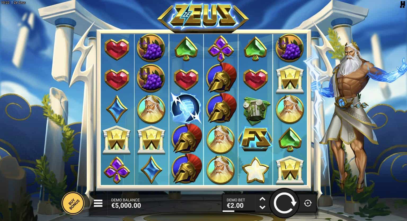Ze Zeus Demo ⚡Dievu Tematikas Slots